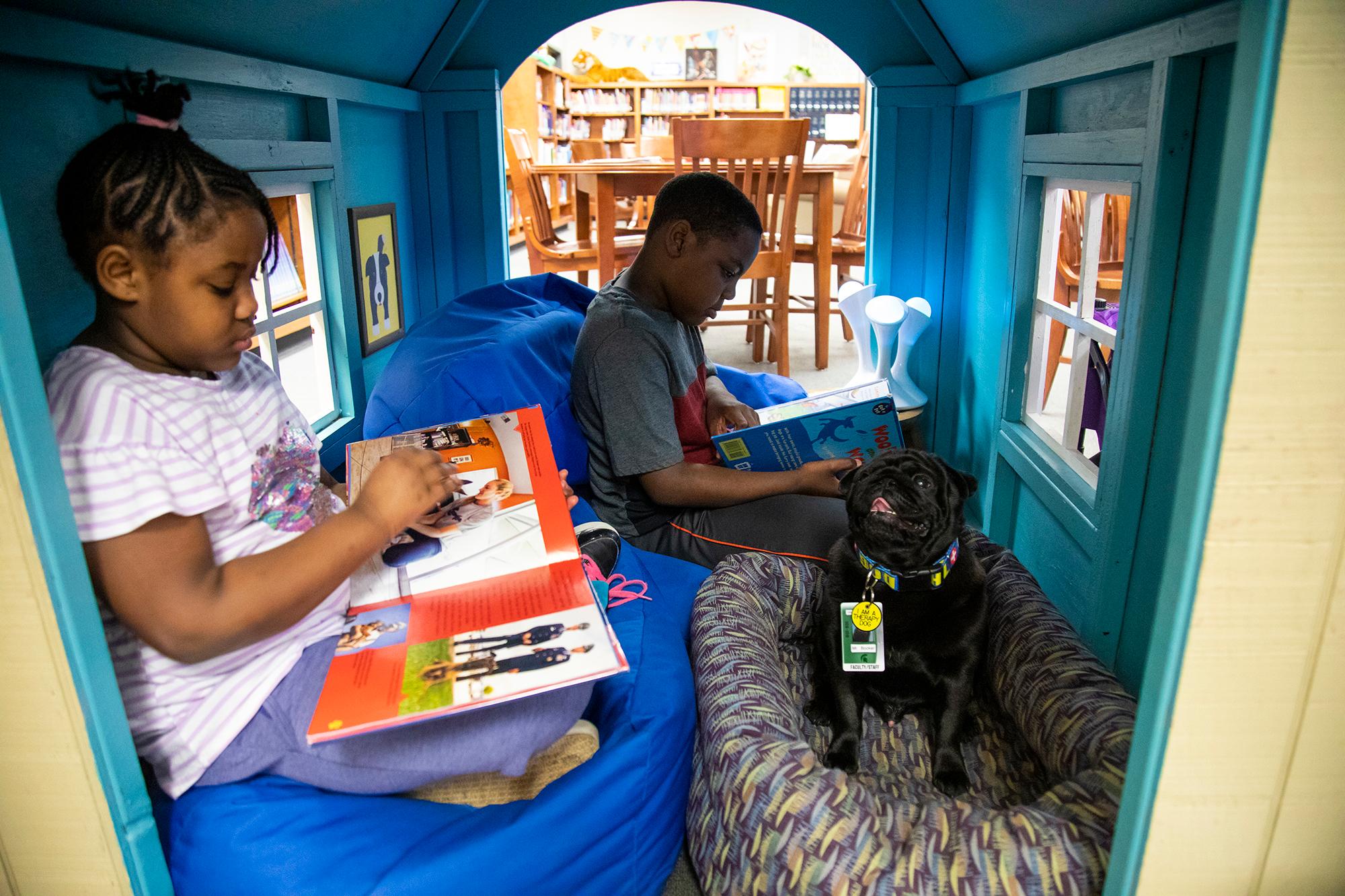 GradImpact: Therapy Dog Helps Kids Expand Reading Paw-sibilities - CGS