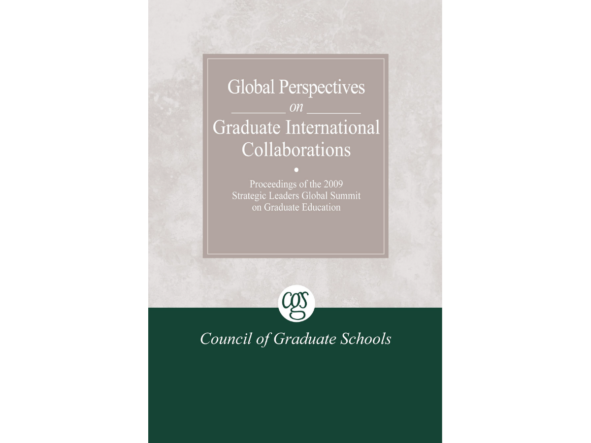 Global Perspectives on Graduate International Collaborations - CGS