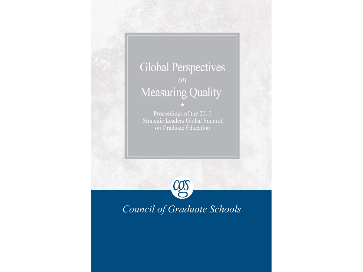 Global Perspectives on Measuring Quality - CGS